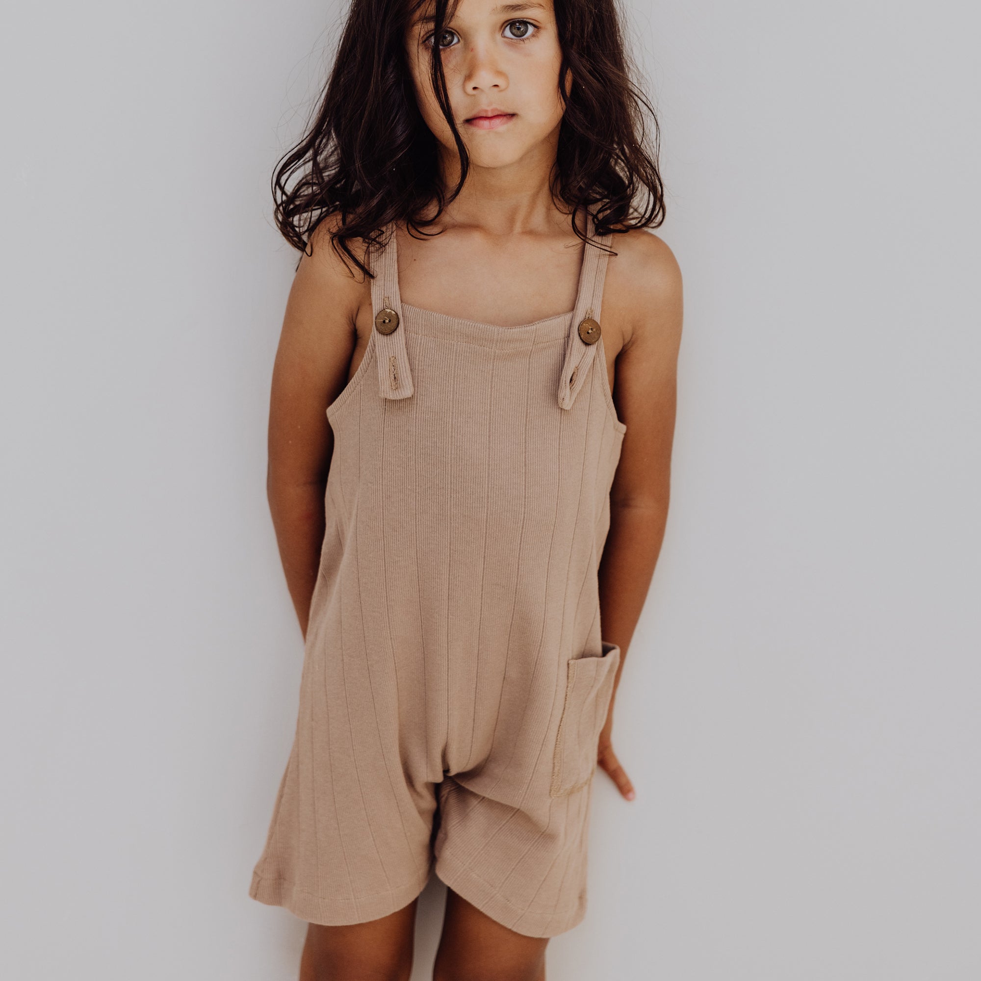 Rib Overalls - Bronze – Finch & Fable