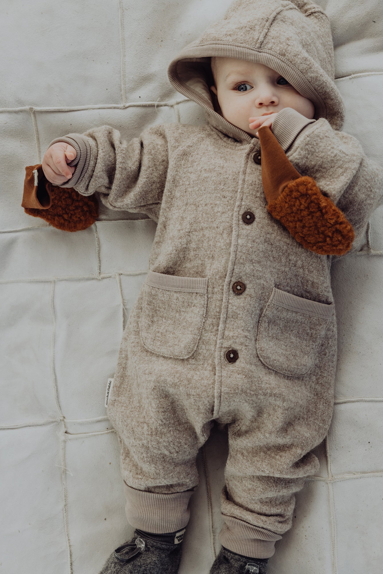 Wool Onepiece - Sand | Finch & Fable